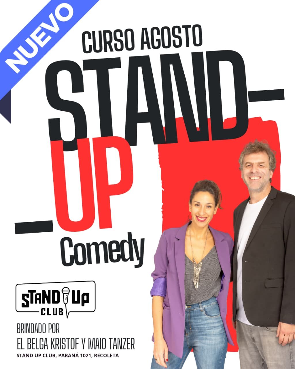 Dónde aprender stand up en Buenos Aires: Curso Nivel 1
